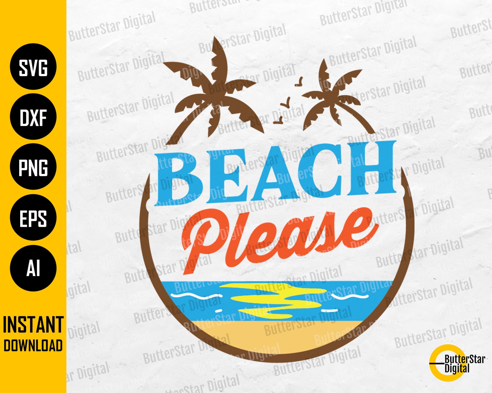 Beach Please Svg Beach Svg Summer T Shirt Decal Tumbler Etsy