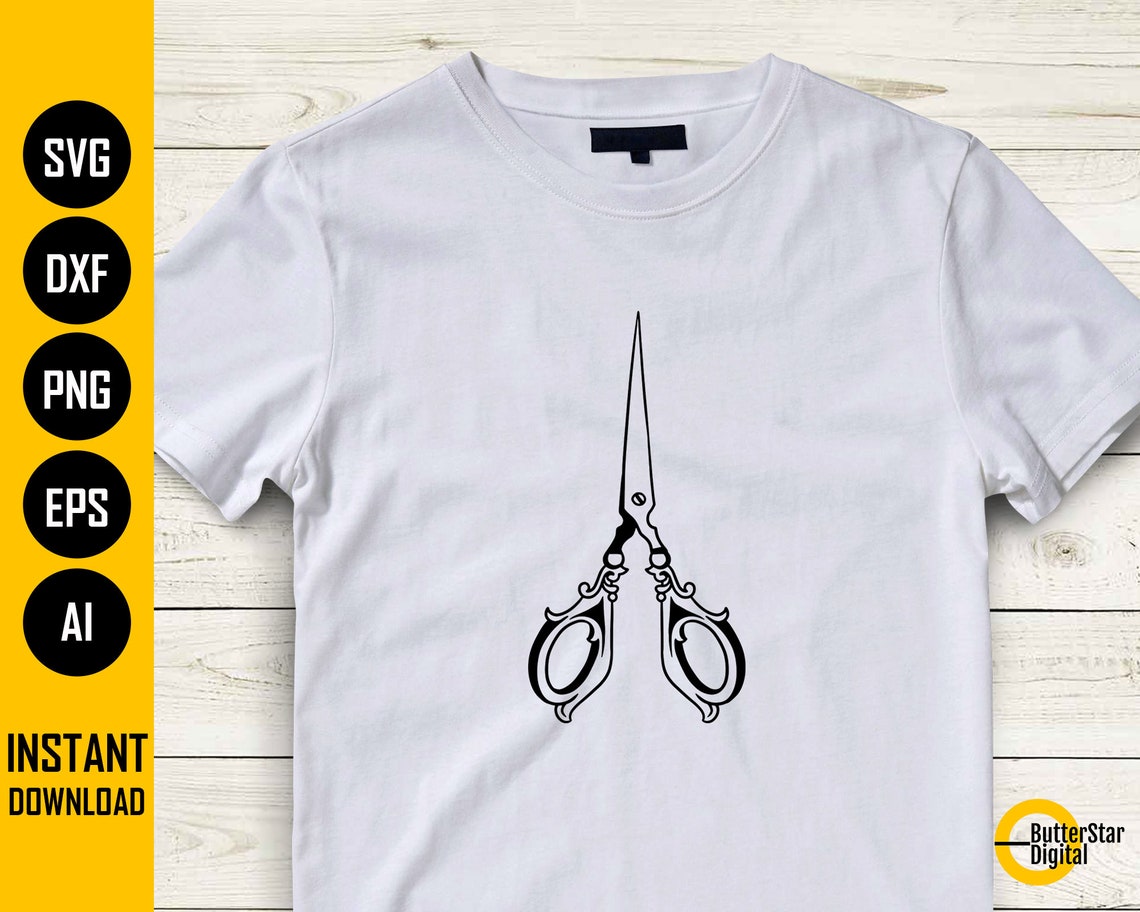 Classy Scissors SVG Clippers SVG Trimmer SVG Hair Style - Etsy