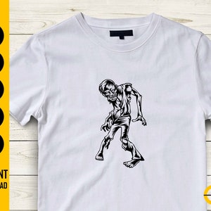 Walking Zombie SVG | Horror Monster SVG | Fun Halloween T-shirt Image ...