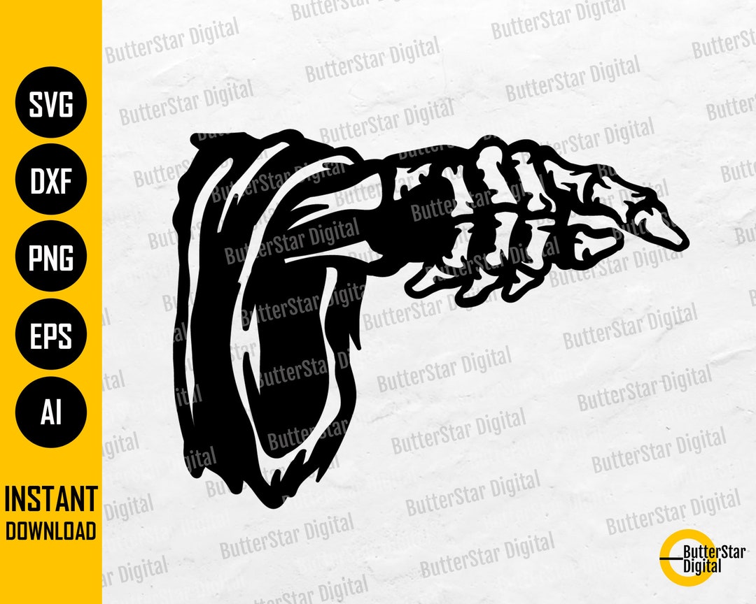Grim Reaper Pointing Finger SVG Ghost of Christmas Future SVG Hell ...