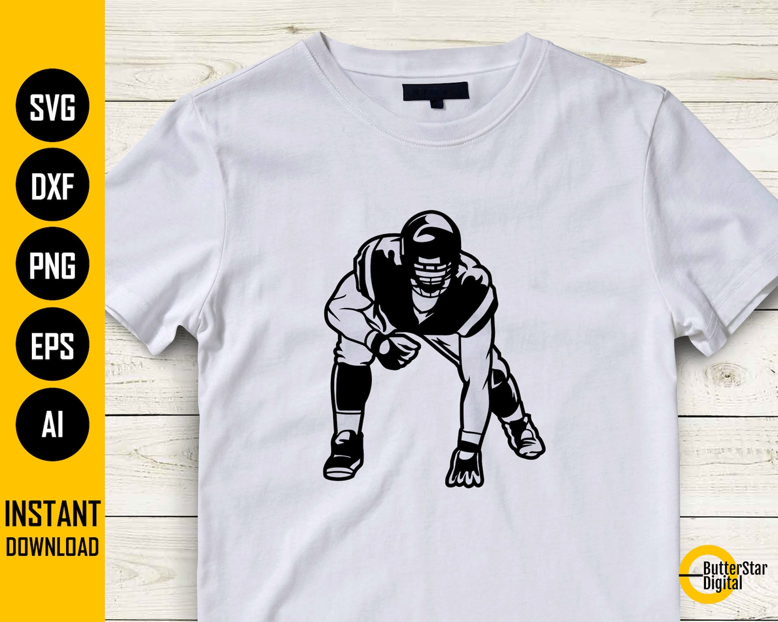 Football Player SVG | Football Season SVG | Football Cut Files | Cricut ...