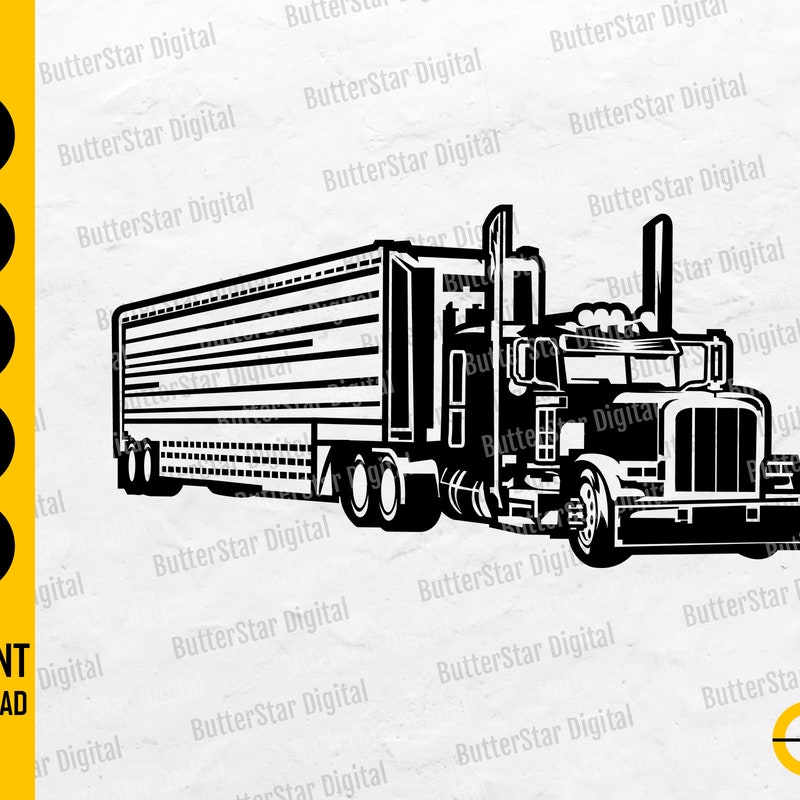 Truck Stencil - Etsy