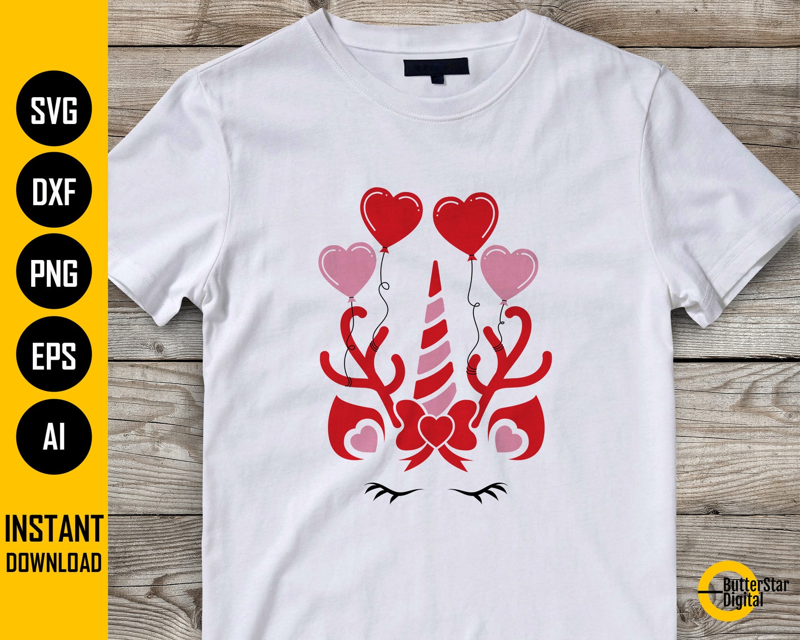 Love Unicorn SVG | Sweet Greeting Card Gift Decor Decal Sticker Sign ...