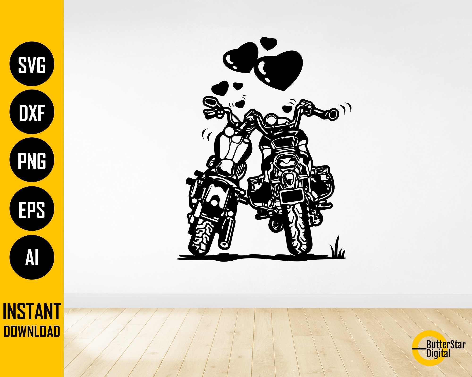 Motorcycle Lovers SVG Chopper Bike Motor Motorbike Rider - Etsy