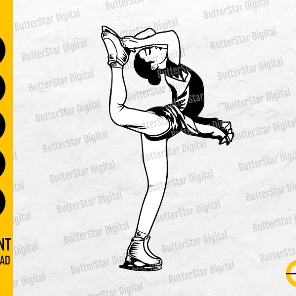 Figure Skating Svg - Etsy
