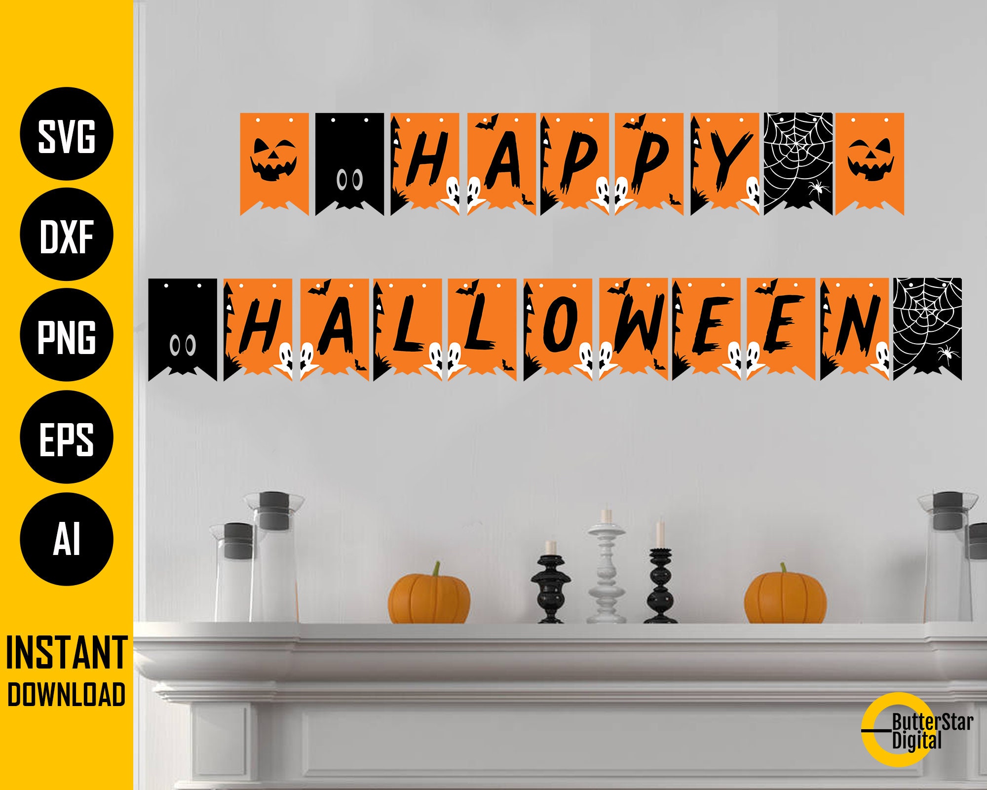 Happy Halloween Banner Png