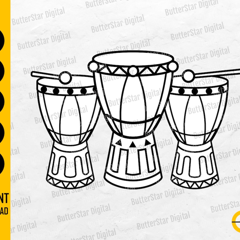 African Drums - Etsy