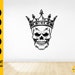 Skull King SVG Skull With Crown SVG Skeleton SVG Ruler Royalty Conquer ...