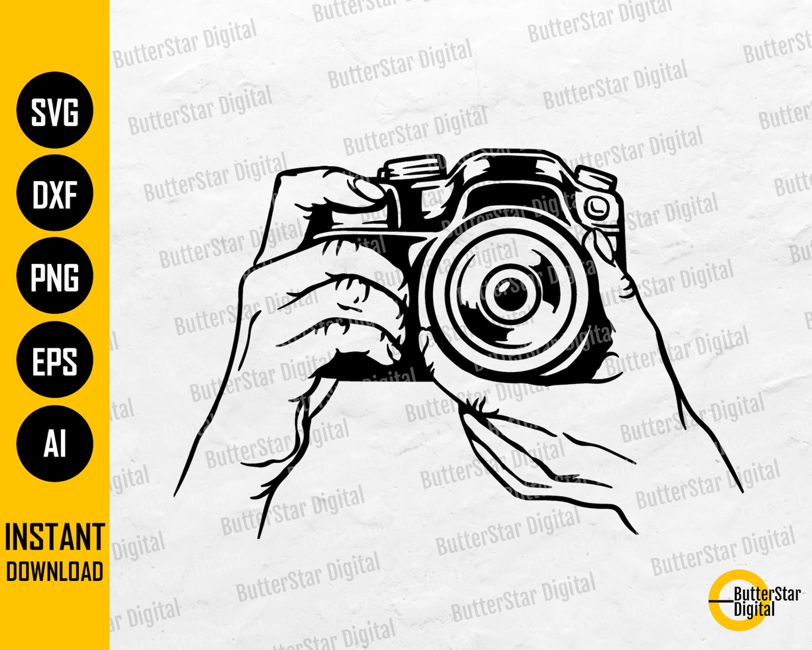 Hands Holding Camera SVG Photographer SVG Point Shoot - Etsy