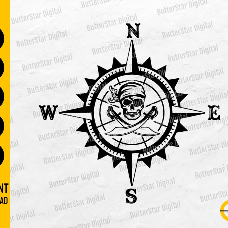 Pirate Compass - Etsy