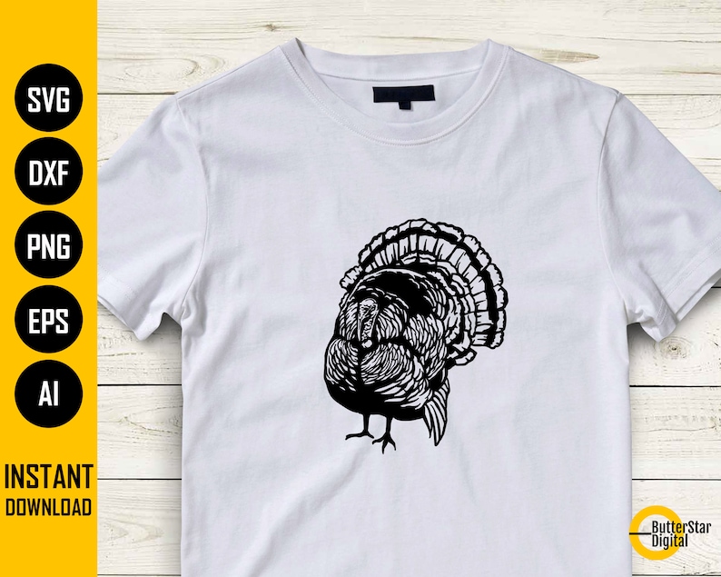 Wild Turkey SVG | Turkey SVG | Turkey Hunter SVG | Hunting Decal ...