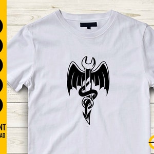 Devil Wrench SVG | Wrenches SVG | Cool Mechanic T-shirt Decal Sticker ...