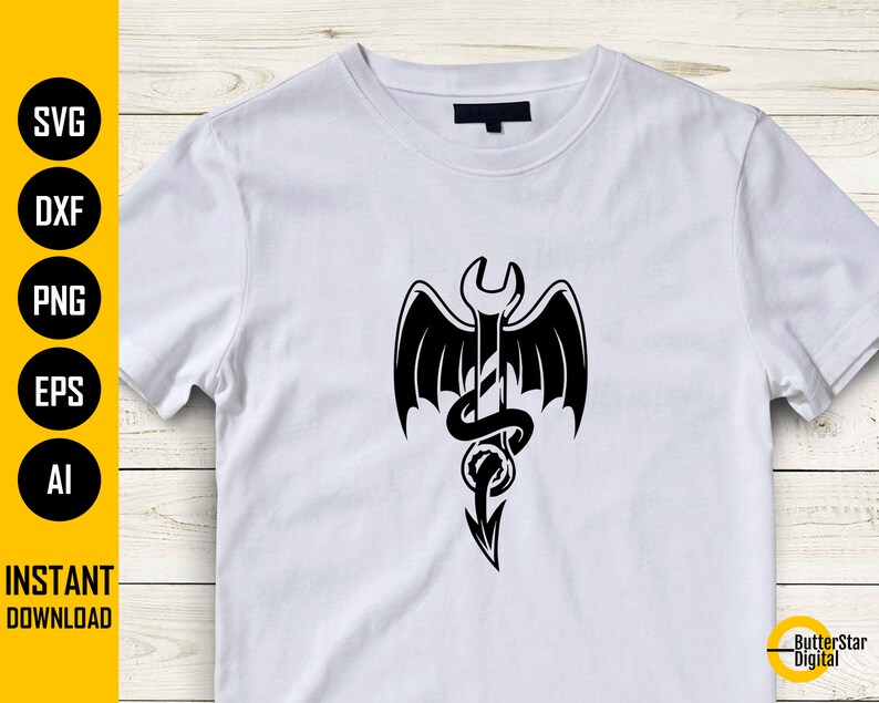 Devil Wrench SVG | Wrenches SVG | Cool Mechanic T-shirt Decal Sticker ...