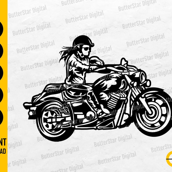 Motorcycle Svg - Etsy