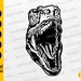 Raptor Head SVG | Velociraptor SVG | Dinosaur Decal Graphics | Cricut ...