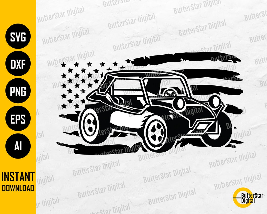 US Dune Buggy SVG | ATV Svg | 4 Wheels Offroad Extreme Motor Vehicle ...