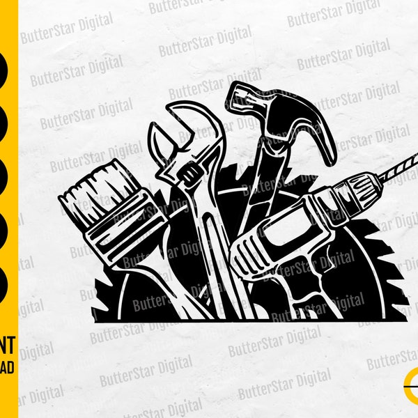 Handy Man Svg - Etsy