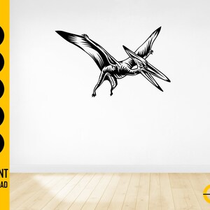 Pterodactyl SVG | Flying Dinosaur SVG | Dino SVG | Prehistoric Animal ...