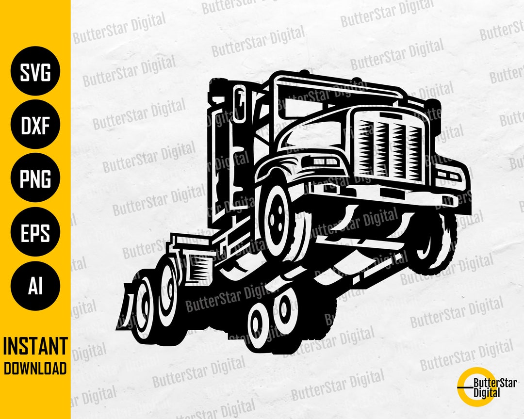 Buy Jumping Semi Truck SVG Truck Driver SVG Trucker SVG Online in India ...