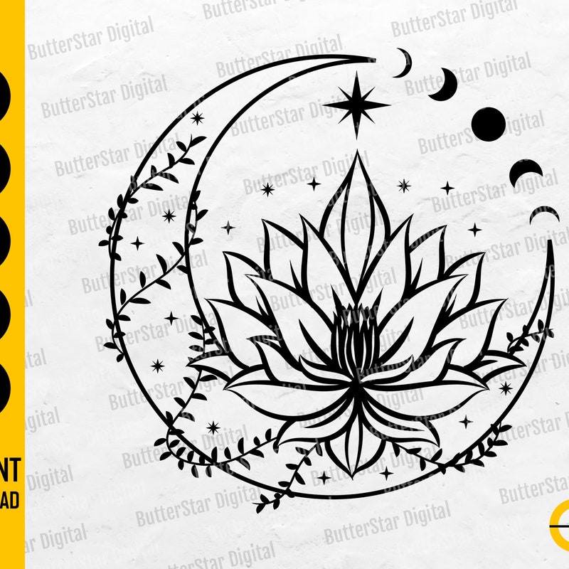Moon Magic Svg - Etsy