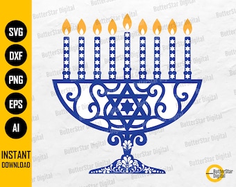 Hanukkah Clipart Set. Cute Cartoons With Hanukkah Symbols for - Etsy Israel