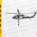 Soldiers Rappel From Black Hawk Helicopter SVG | Army Decal Vinyl ...