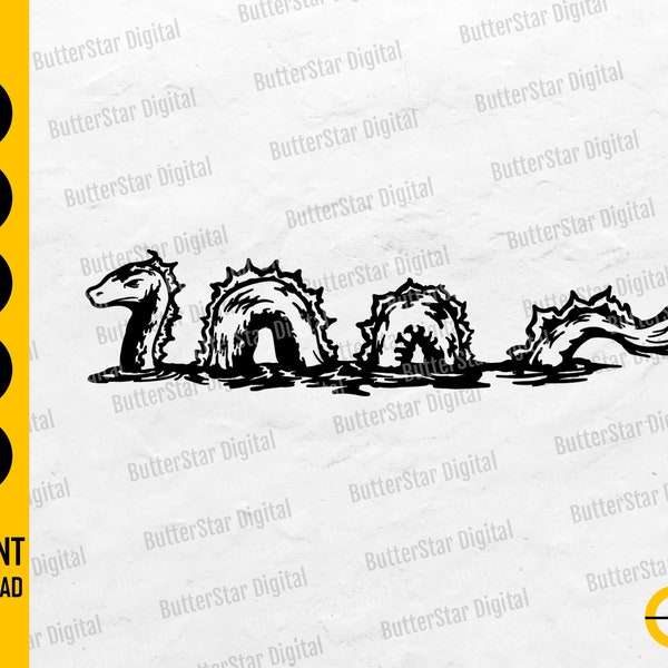Loch Ness Svg - Etsy