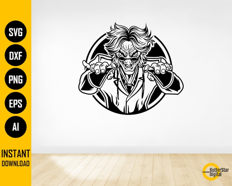 Mad Scientist SVG | Evil Genius SVG | Science T-shirt Decal Vinyl ...