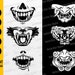 Fangs BUNDLE Face Mask SVG Scary Horrifying Teeth Facemask - Etsy