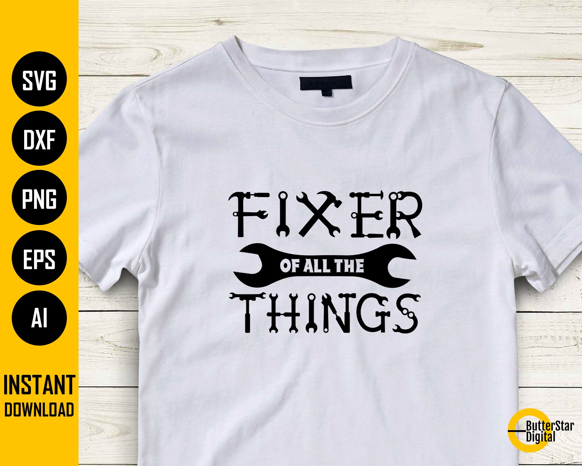 Fixer of All the Things SVG Mr Fix It Svg Funny Mens - Etsy