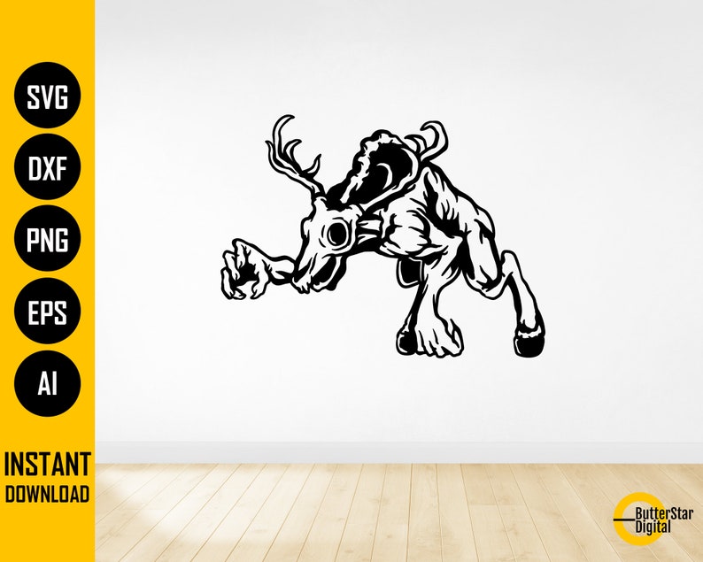 Windigo SVG Wendigo SVG Mythological Creature T-shirt - Etsy