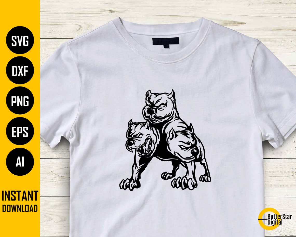Cerberus SVG Mythical Creature SVG Three Headed Dog SVG - Etsy Canada