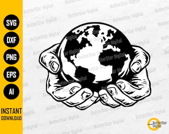 Earth Outline SVG Files Planet Earth Cut Files World - Etsy Hong Kong