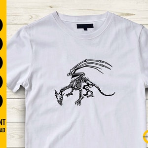 Skeleton Dragon SVG | Fantasy SVG | Mythical Animal Svg | Cricut ...