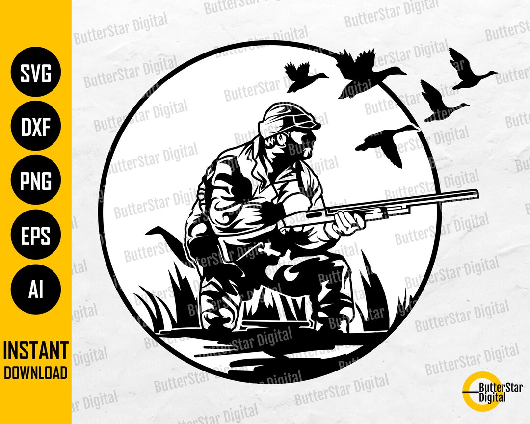 Duck Hunter SVG | Duck Hunting SVG | Duck Hunt SVG | Hunting Season Svg ...