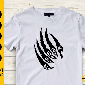 Monster Claws SVG | Wild Beast SVG | Horror T-shirt Decal Decor Wall ...