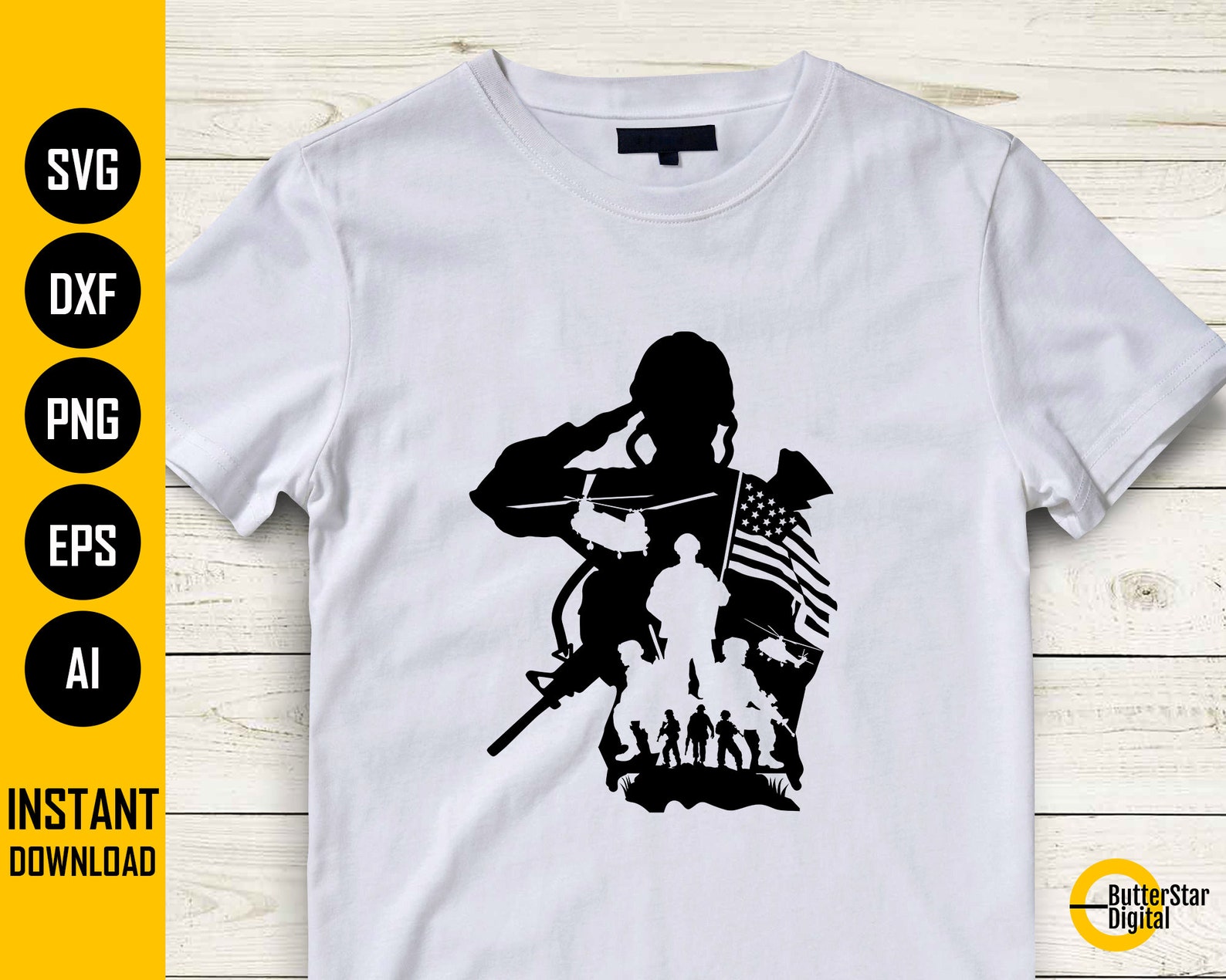 US Soldier SVG | American Troops Svg | United States Military Svg | War ...
