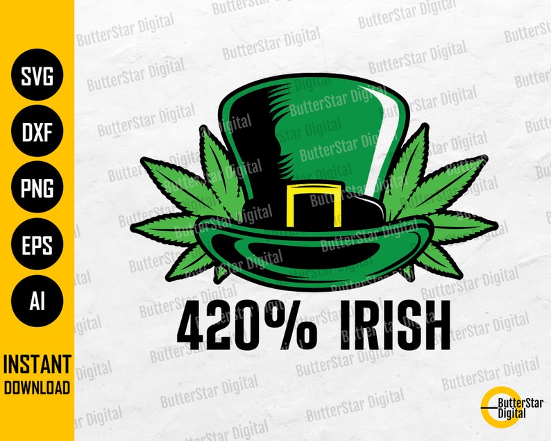 Stoner St. Patrick's Day BUNDLE SVG | Cannabis | Marijuana | Cricut ...
