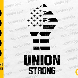 Union Strong SVG | Happy Labor Day SVG | America Fist | Workers Day SVG ...