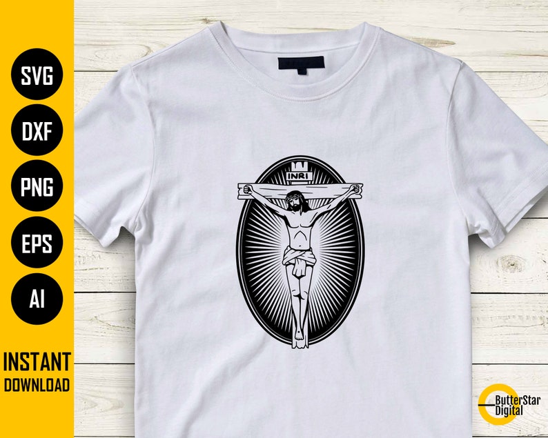 Crucifix SVG Jesus Christ SVG Cross SVG Religious - Etsy