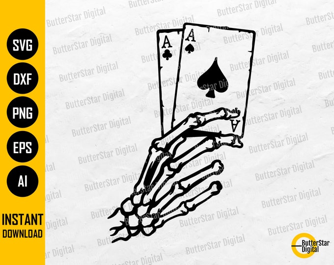 Ace of Clubs SVG Poker Playing Cards Decal T-shirt SVG for Cricut ...