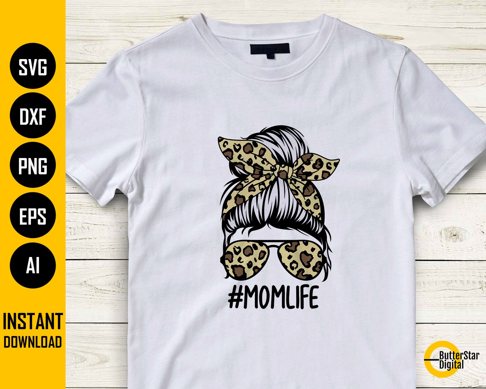 Mom Life Kid Life SVG Momlife SVG Kidlife Svg Leopard SVG | Etsy