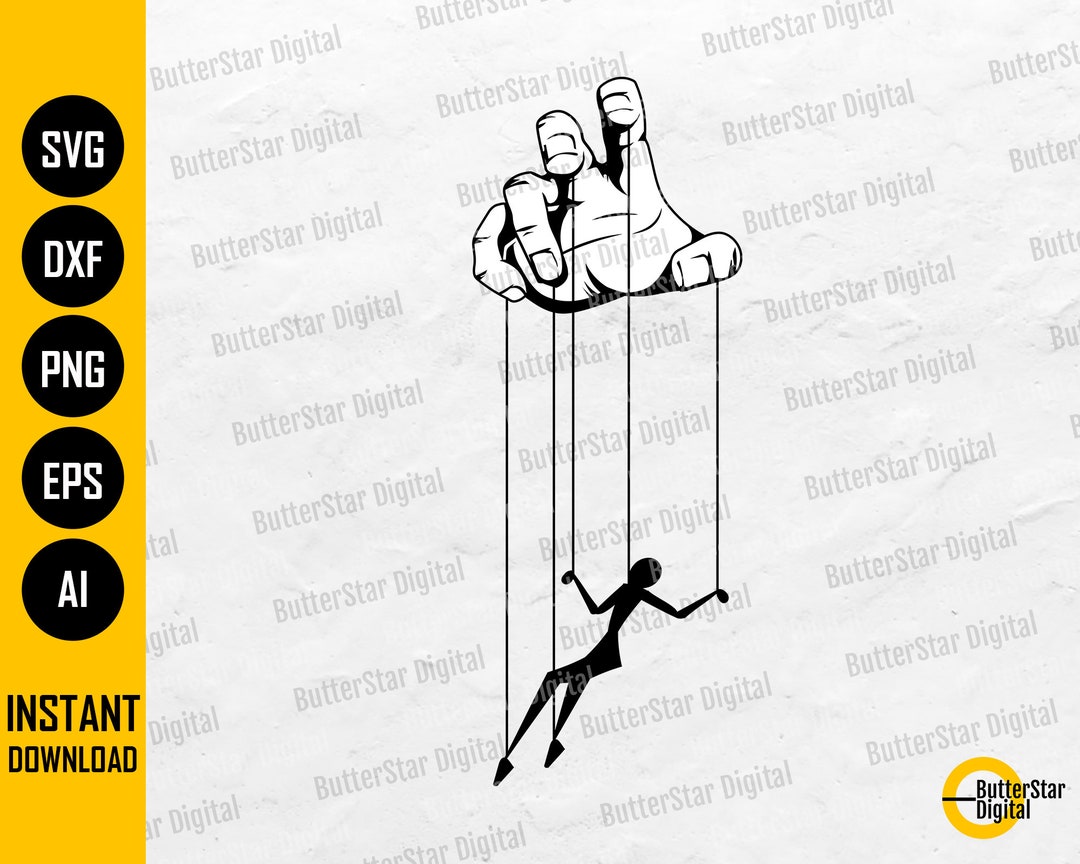 Puppet Master SVG | Puppeteer PNG | Manipulate SVG | Puppet T-shirt ...