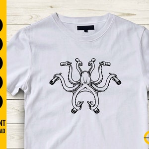 Octopus With Weed Joints SVG Cannabis SVG 420 Kush Hemp Dope Stoned ...