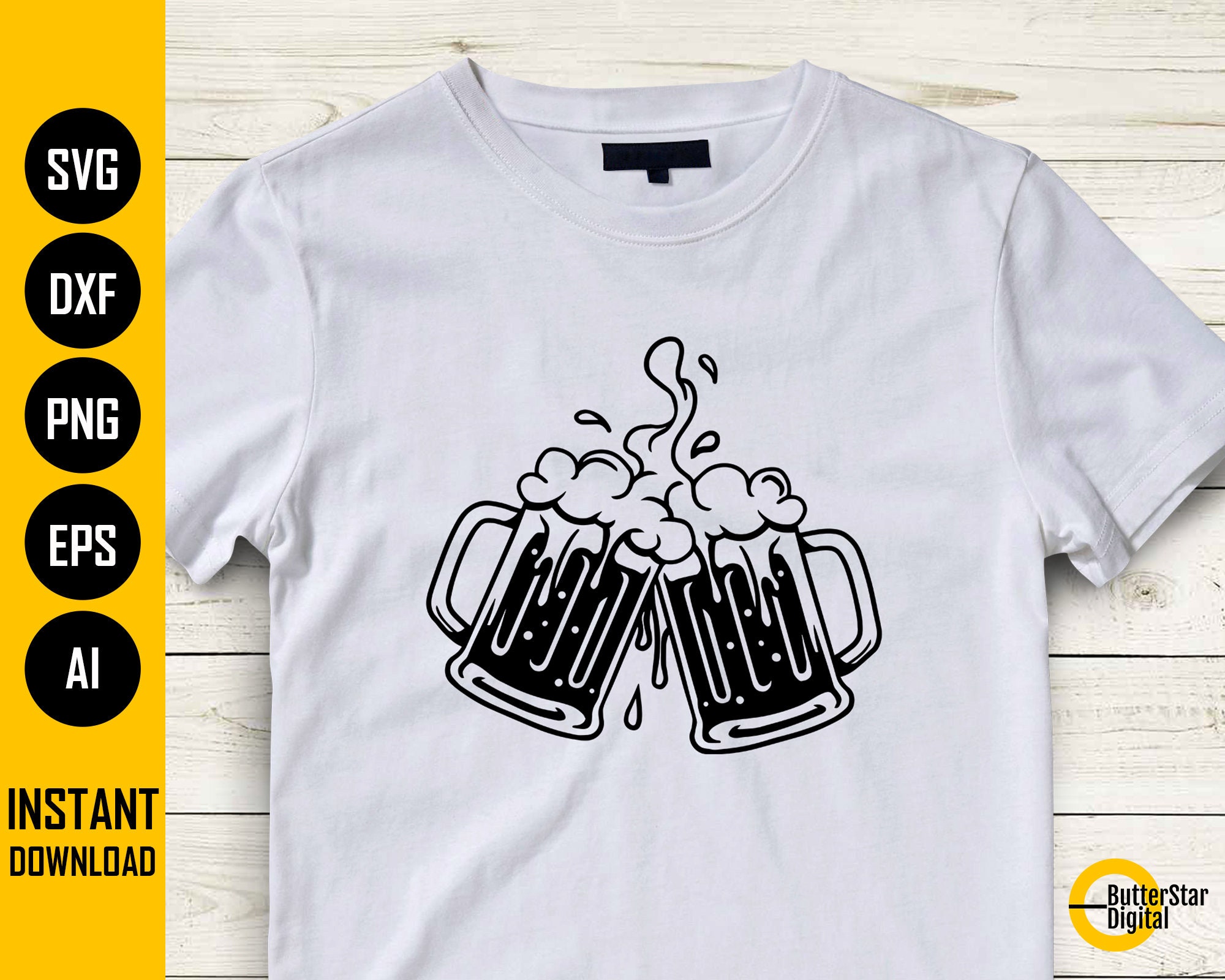 Cheers SVG | Beer SVG | Party SVG | Celebrate Partying Drink Drunk Bar ...