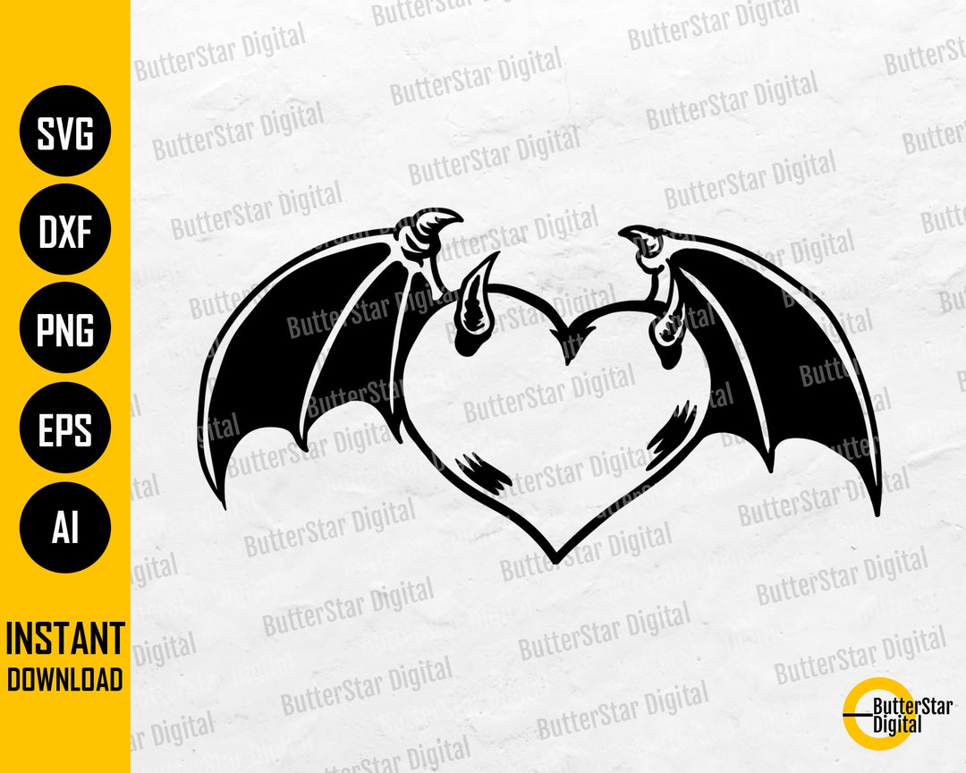 Devil Heart SVG | Satan SVG | Evil SVG | Hell Svg | Demon Svg | Cricut ...