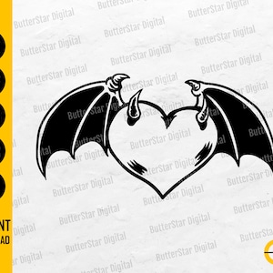 Devil Heart SVG | Satan SVG | Evil SVG | Hell Svg | Demon Svg | Cricut ...
