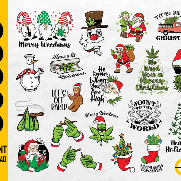 Weed Christmas Decor - Etsy