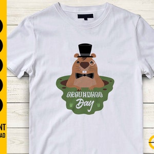 Groundhog Day SVG | Spring Winter Sign T-shirt Decor Decoration Poster ...