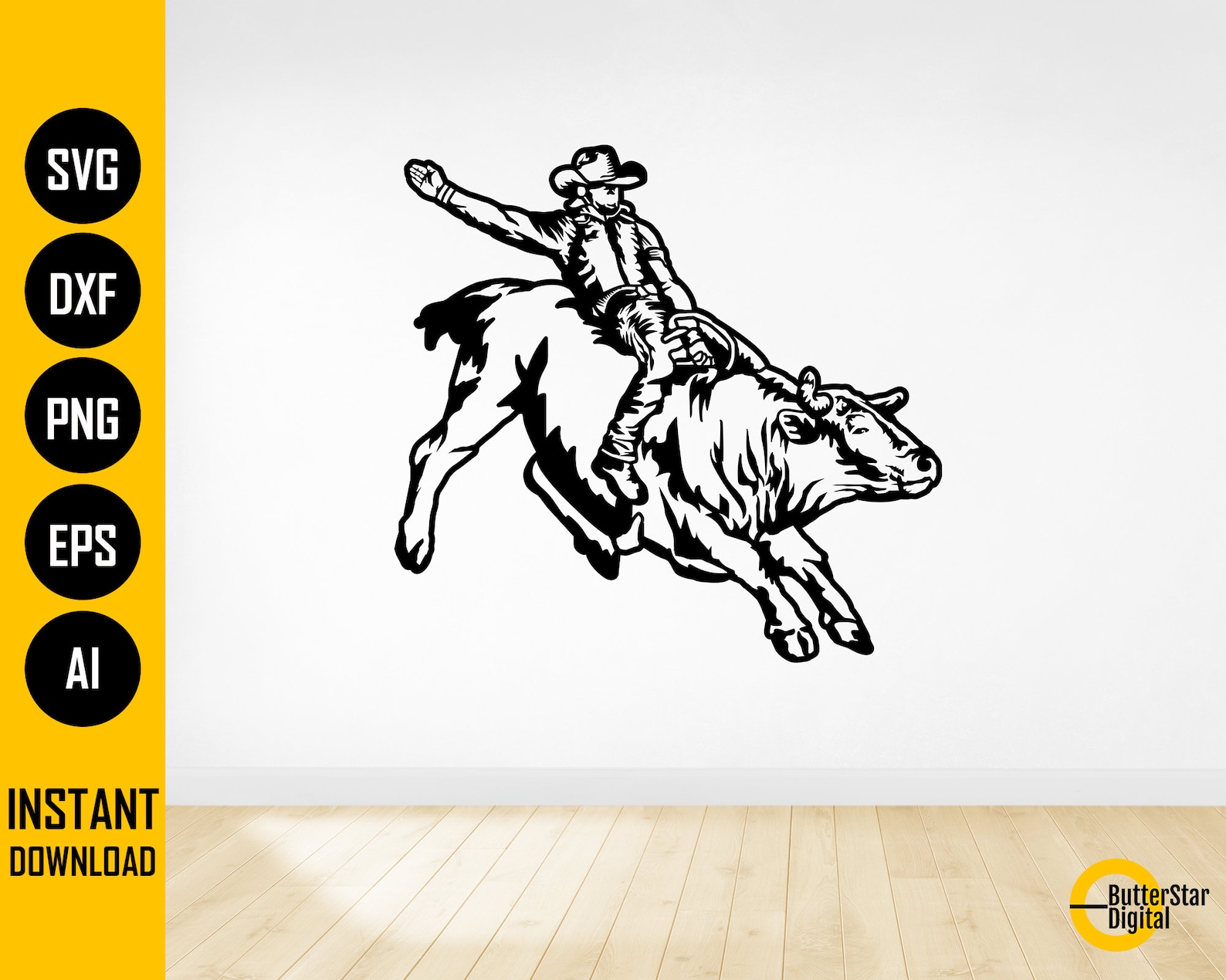 Rodeo SVG Bull Riding SVG Cowboy SVG Ranch Western | Etsy
